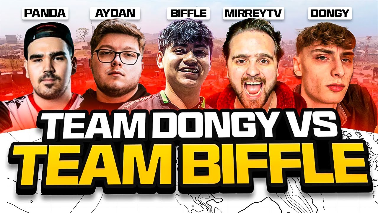 SALTAN CHISPAS ENTRE TEAM DONGY Y TEAM BIFFLE EN ESTE TORNEO DE WARZONE (Es increíble) - YouTube