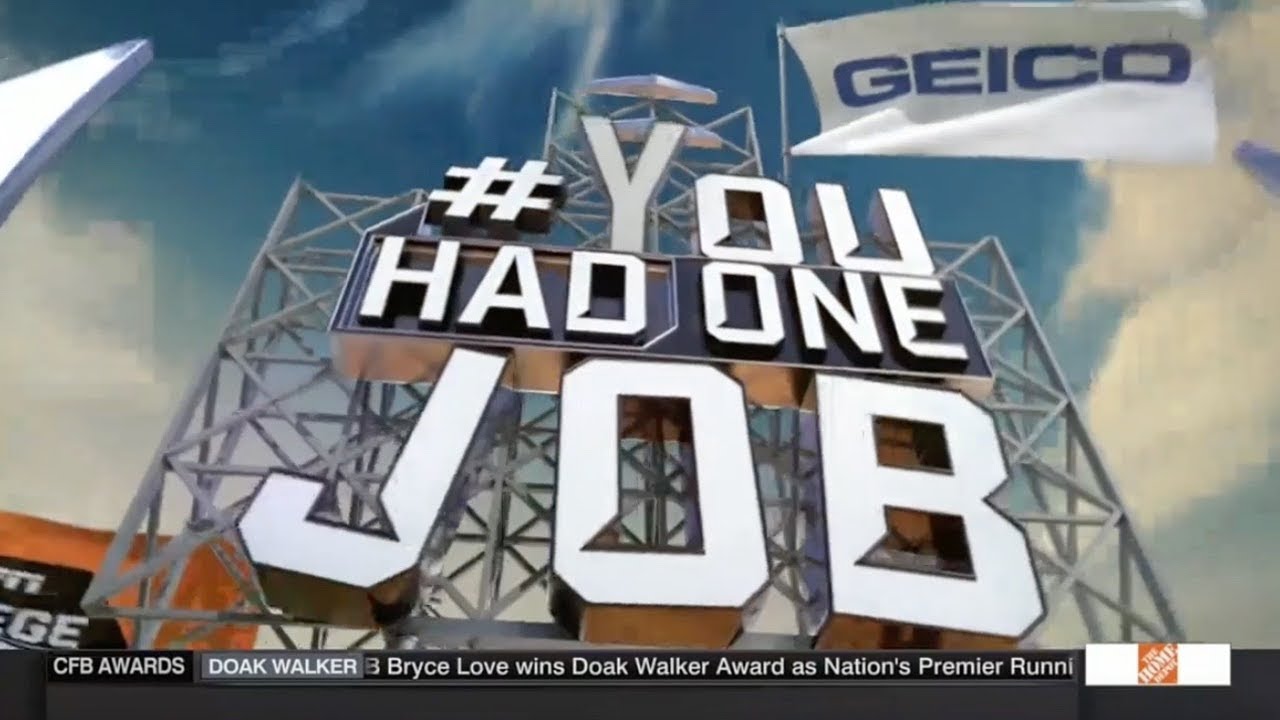 Best "You Had One Job" Moments of 2017 - YouTube