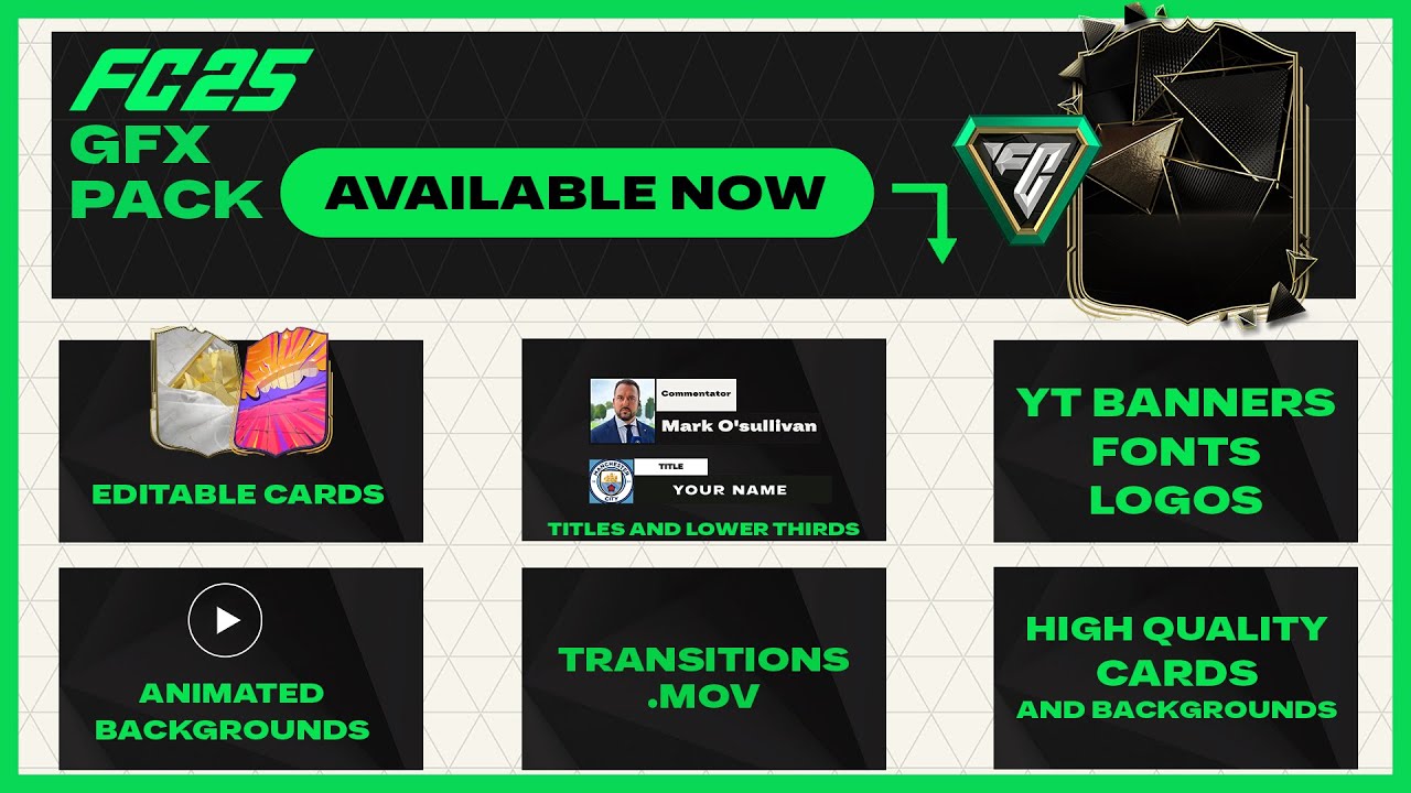 FC 25 GFX Pack - EA Sports FC 25 GFX Pack - YouTube