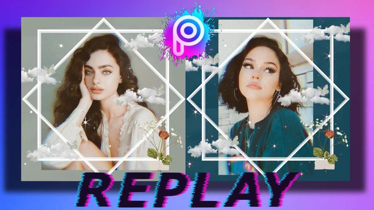 Como editar con PicsArt - Replay PicsArt - YouTube