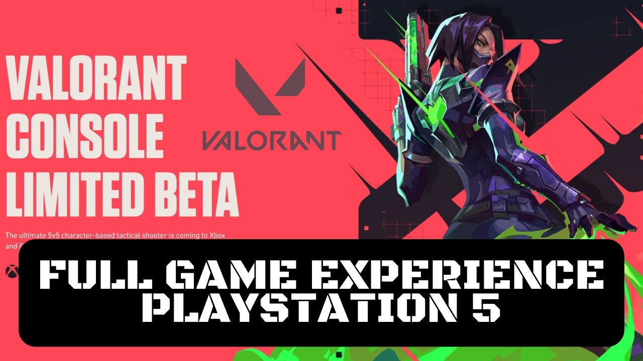 VALORANT Console Limited Beta PS5 Gameplay | Full Game Experience on ...