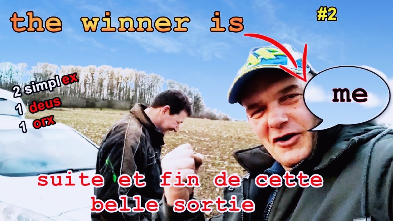 sortie détection...the winner is... me. suite et fin de notre sortie de ...