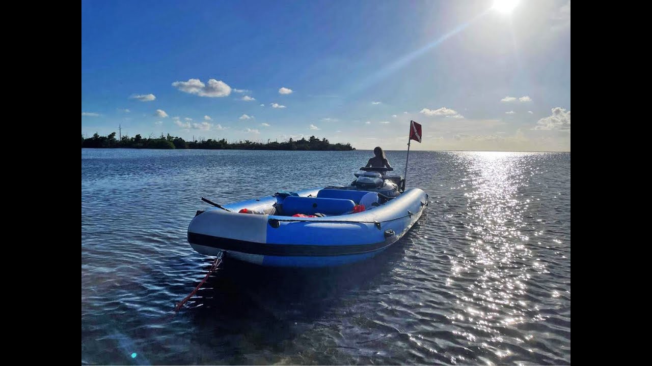 Jetski powered inflatable tender for all personal watercraft. Clip in ...