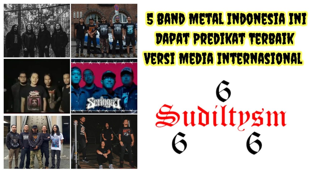 5 band metal Indonesia ini mendapat predikat terbaik menurut media ...