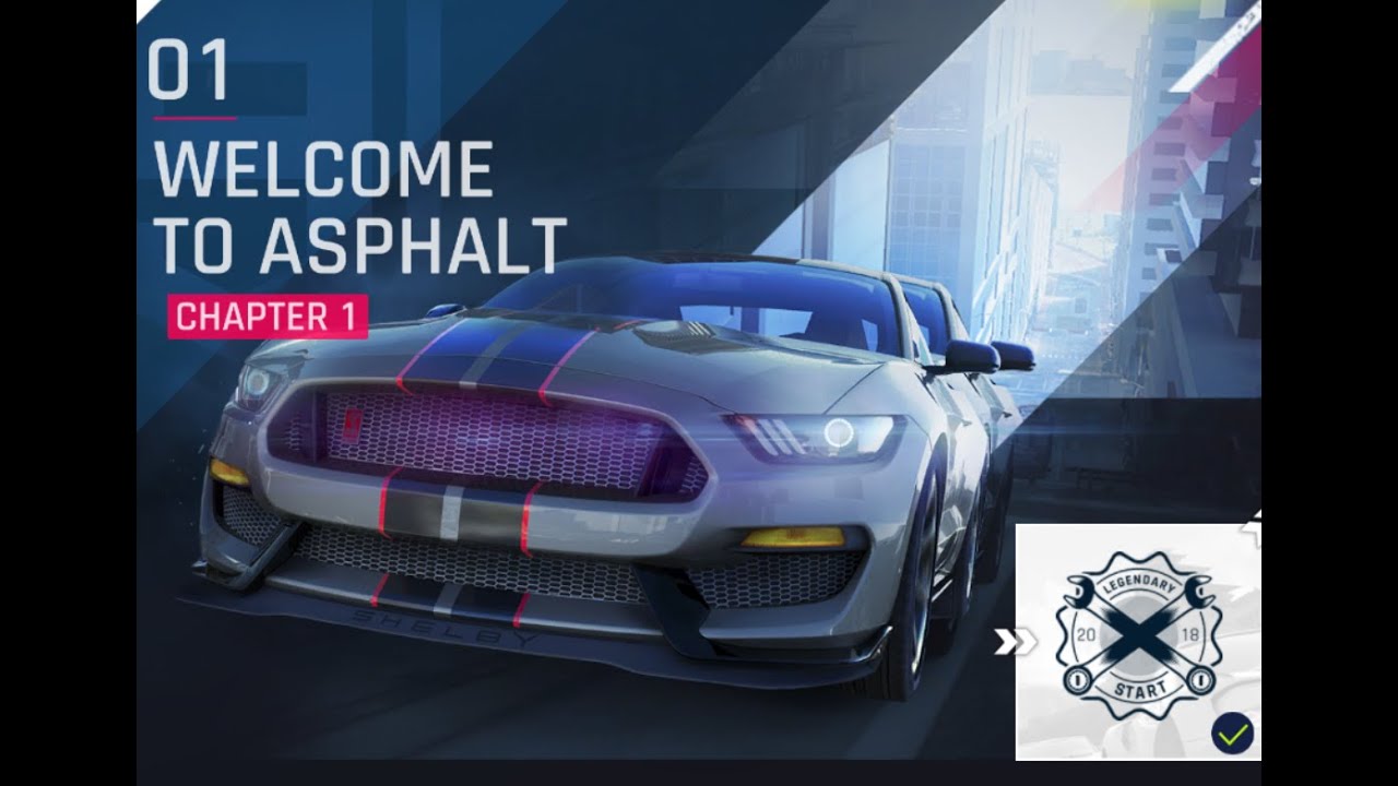 completing legendary 2018 start in asphalt 9 legends - YouTube