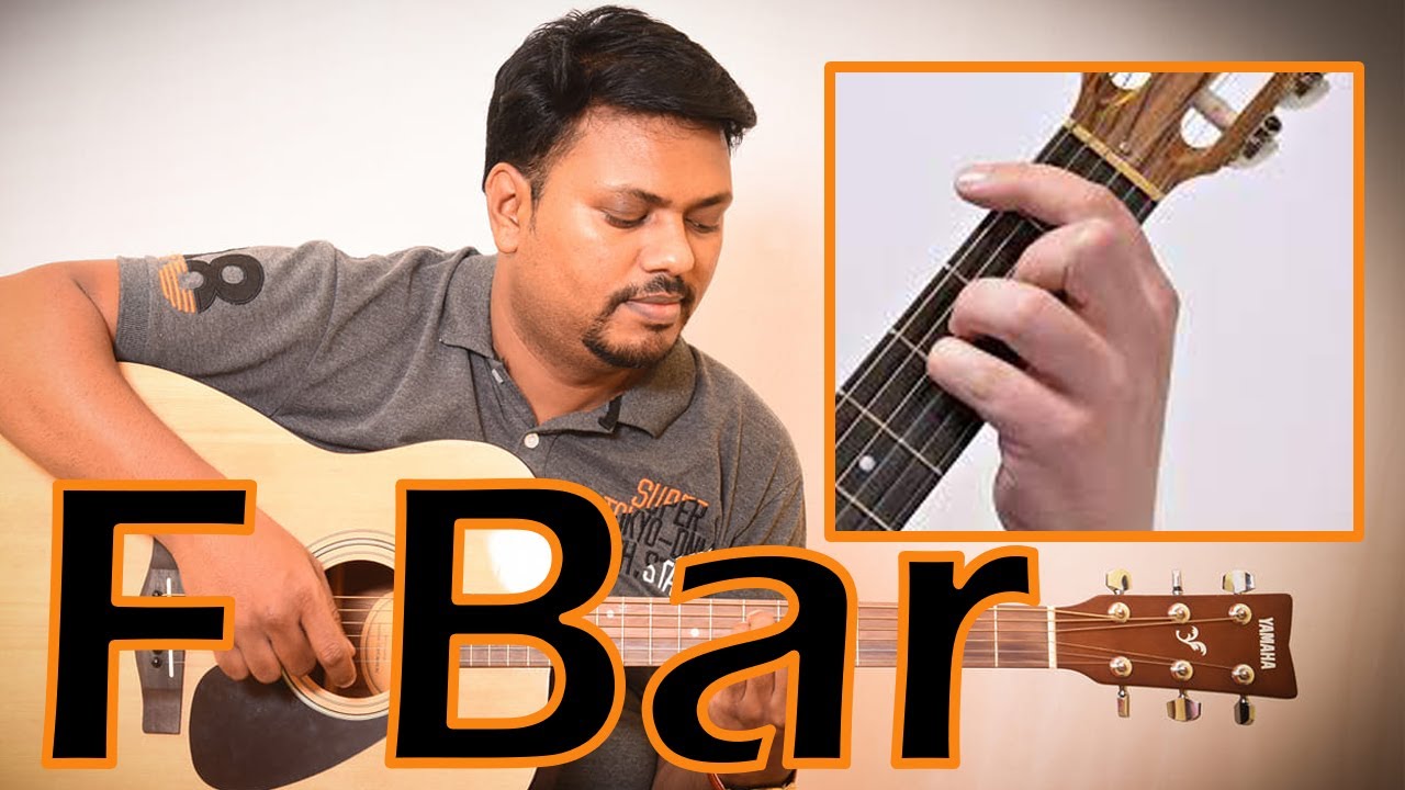How to Play F Major Bar Chord | Melody Madness | Mallikarjun G - YouTube