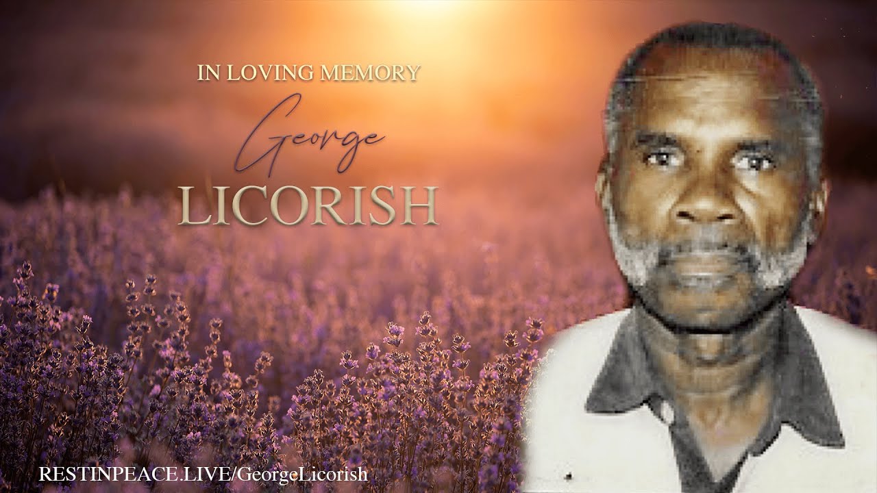 Celebrating the Life of George Dacosta Licorish - YouTube