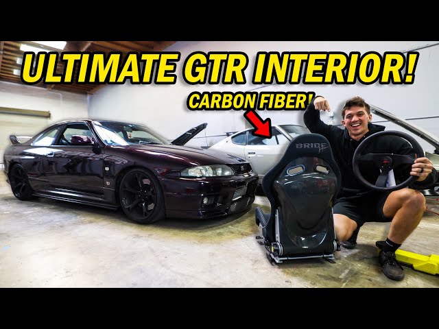 Skyline R33 Carbon Fibre Interior