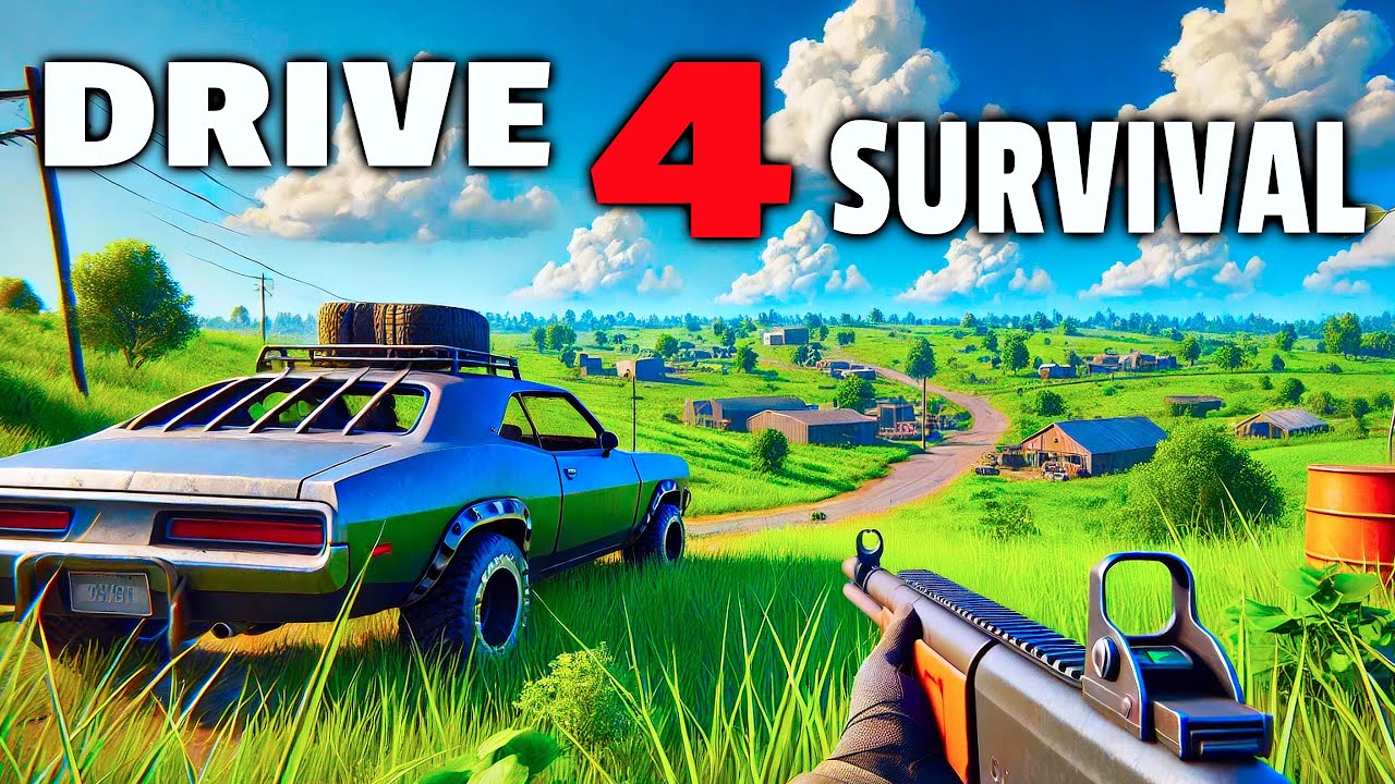 A Mad Max Low Poly Zombie Survival?!? Drive 4 Survival - YouTube