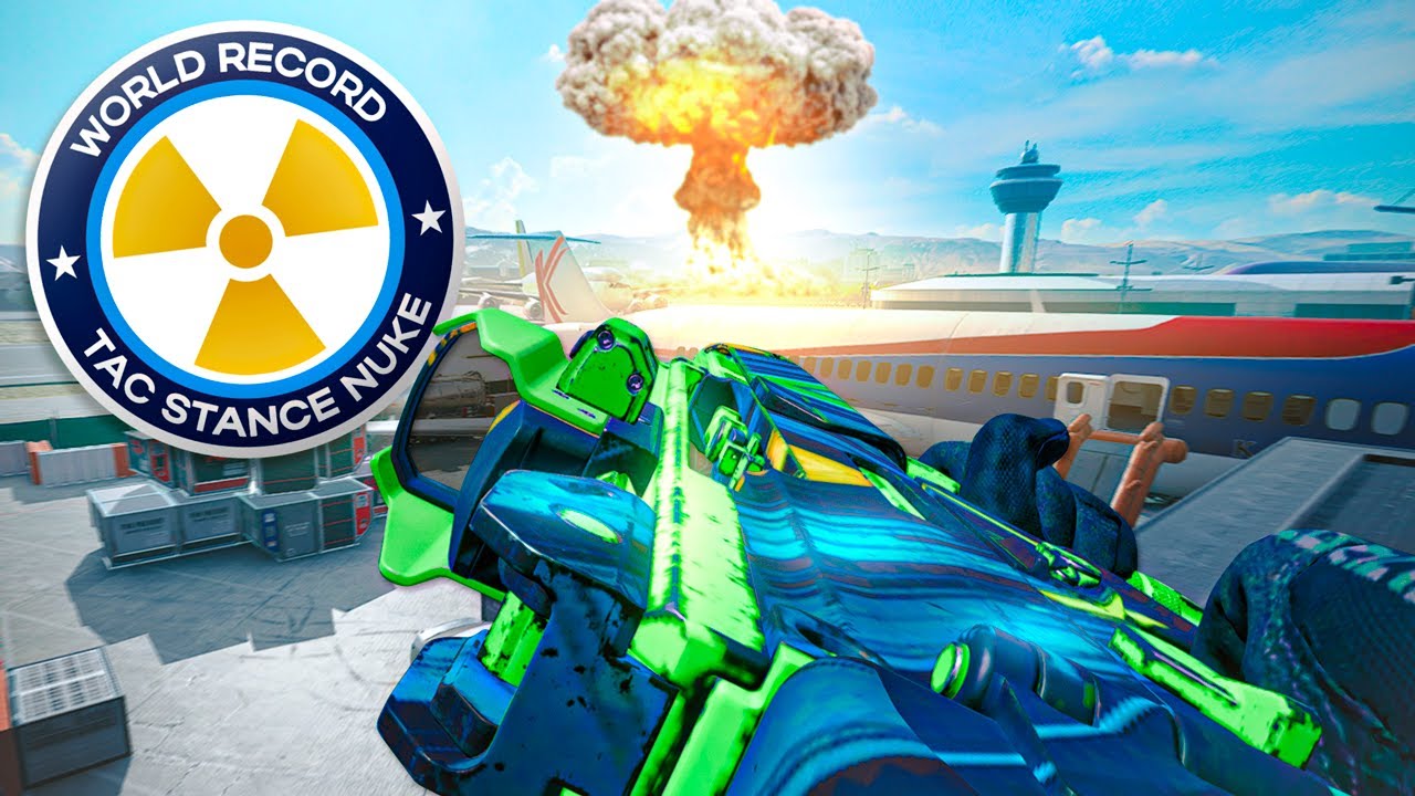 I DROPPED A NUKE ONLY IN TAC STANCE!! (WORLDS FIRST) - Modern Warfare 3 ...