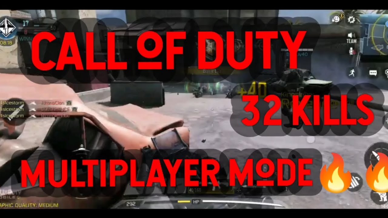 Call of duty Mobile || Multiplayer Team Match || MVP with 32 kills 🔥☠️|| #youtube #gaming - YouTube