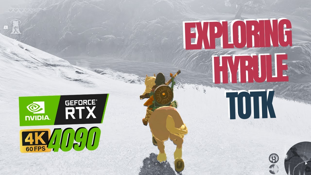 Explorando TOTK em #4K | The Legend of Zelda: Tears of the Kingdom ...