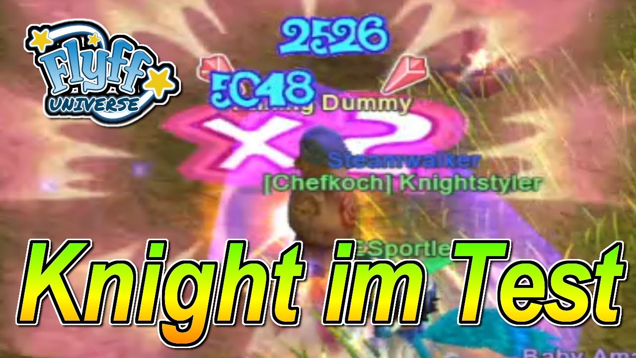 Flyff Universe - 2-Hand Big Sword Knight vs 1-Hand Schild Knight Teil 2 ...