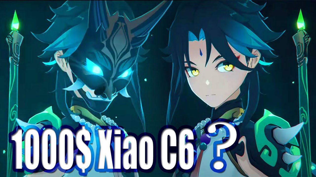 Genshin Impact - Xiao 1000$ Gacha Wish C6? - 1.3 Ver Live - YouTube