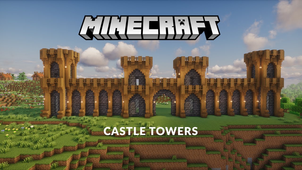 🏰 Minecraft Castle Tower Tutorial | (Part 3 of 3) - YouTube