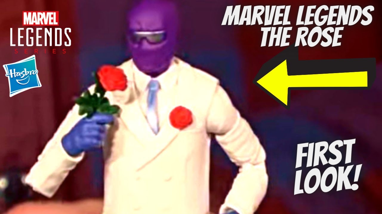 Marvel Legends The Rose Figure First Look!! Hasbro Pulse FanStream ...
