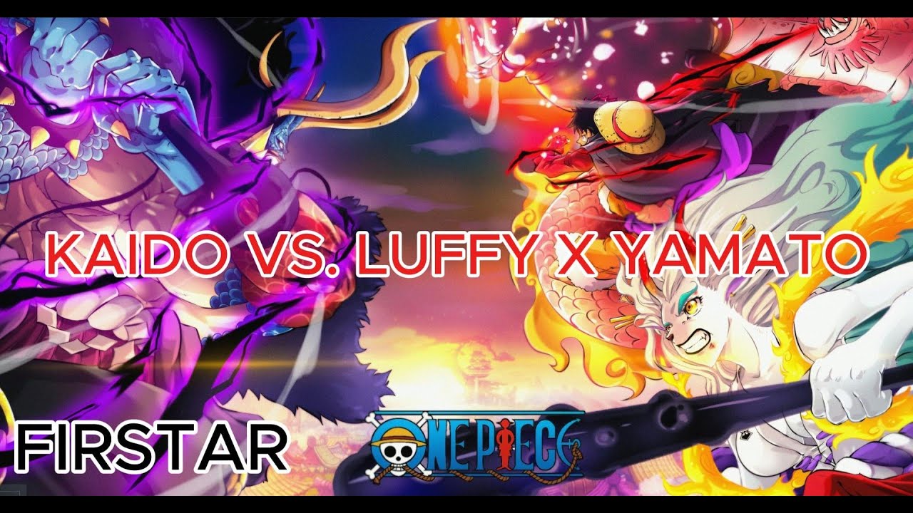 One Piece: Luffy Gear 4th Snake Man & Yamato Vs Kaido [German Fandub ...