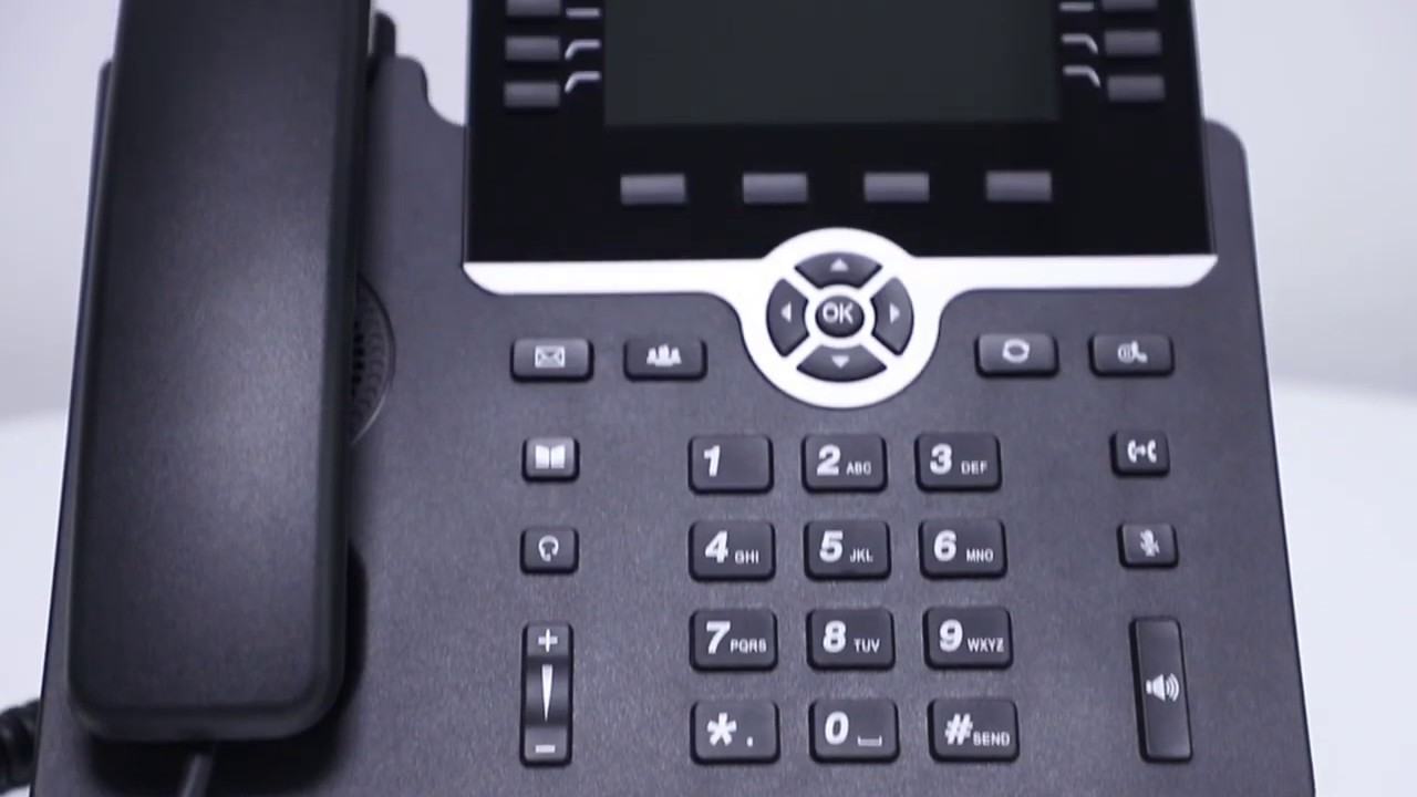 High-end Business SIP Phone-DINSTAR C66G/C66GP - YouTube