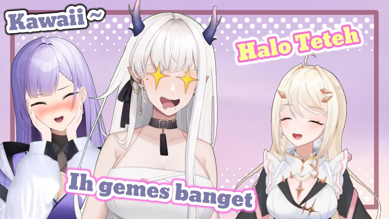 Vtuber Imut Dedek Shita Bikin Echi Dan Shannon Gemes ... [ONShannon ...