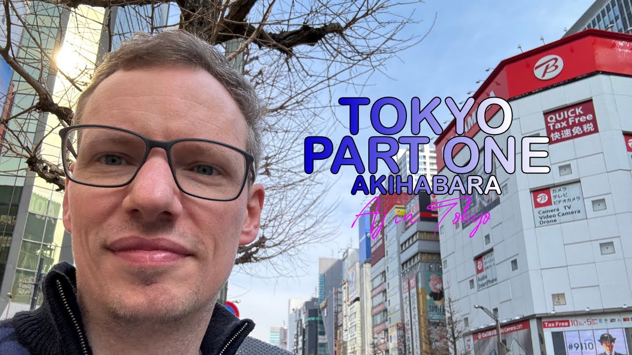 AJ's Tokyo Trip - Part One - Flight, Hotel, & Akihabara! - YouTube