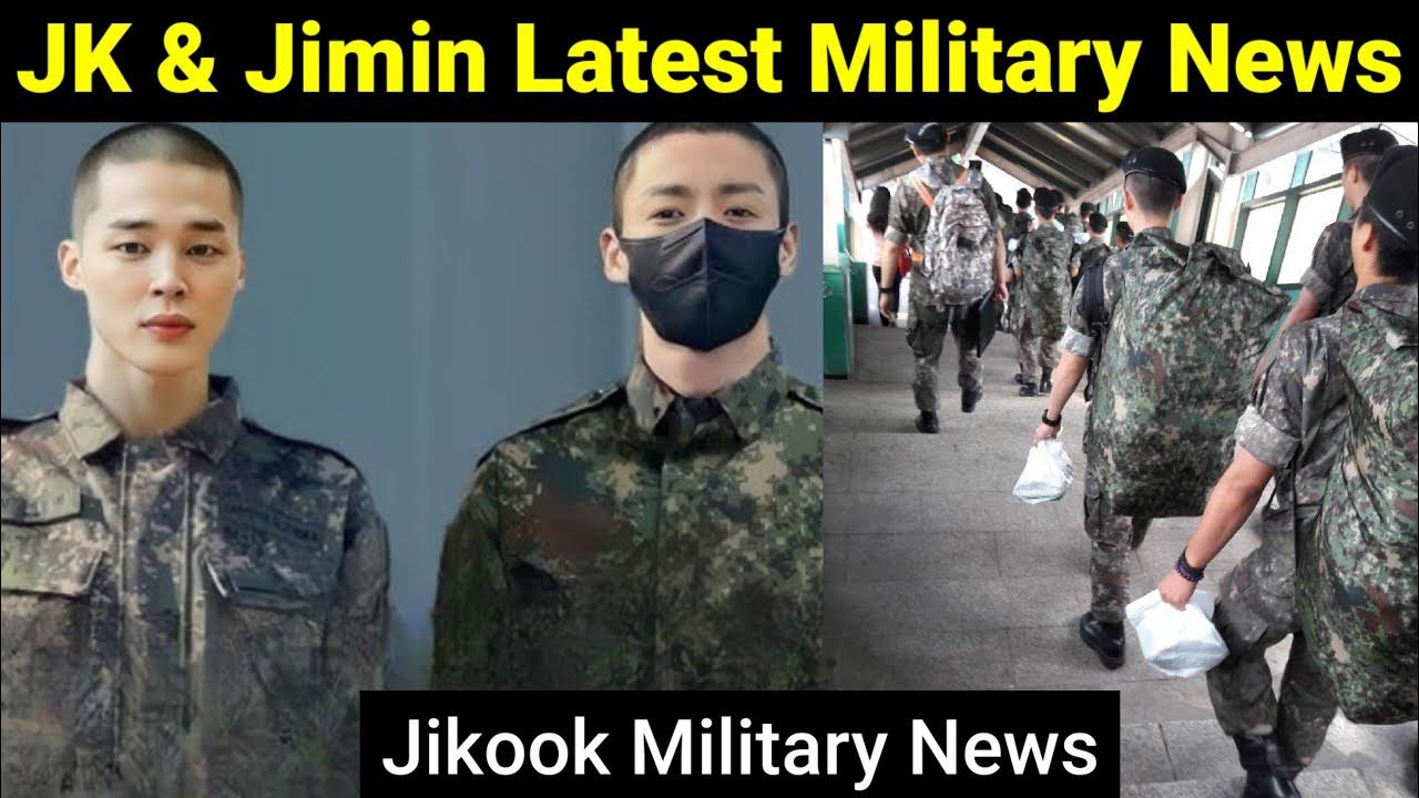 Jungkook & Jimin Latest Military News 😭 | Jikook Military Update - YouTube