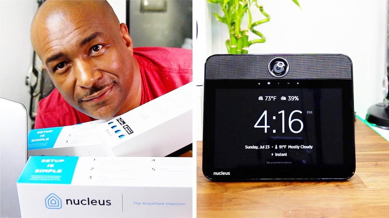 Nucleus Home Video Intercom with Amazon Alexa - YouTube