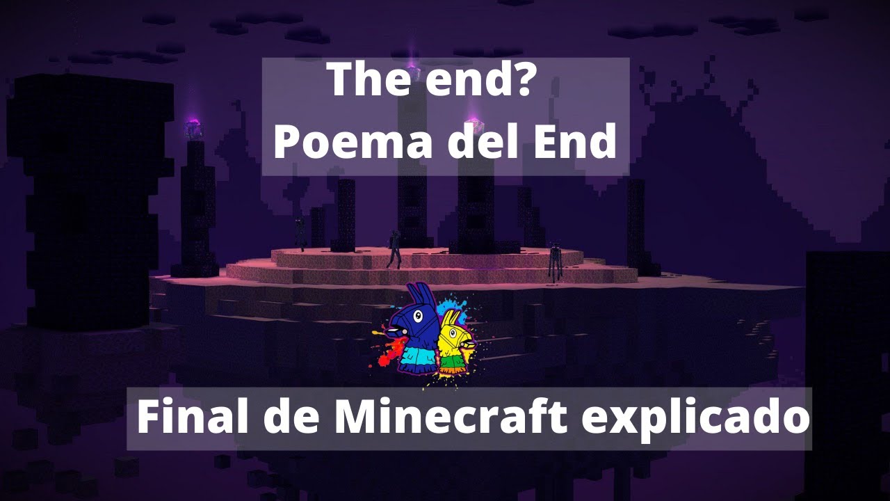 El poema del End / Final de Minecraft / ¿Qué significa? - YouTube