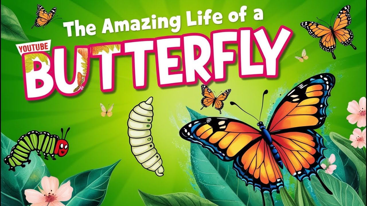 The Amazing Life of a Butterfly - YouTube
