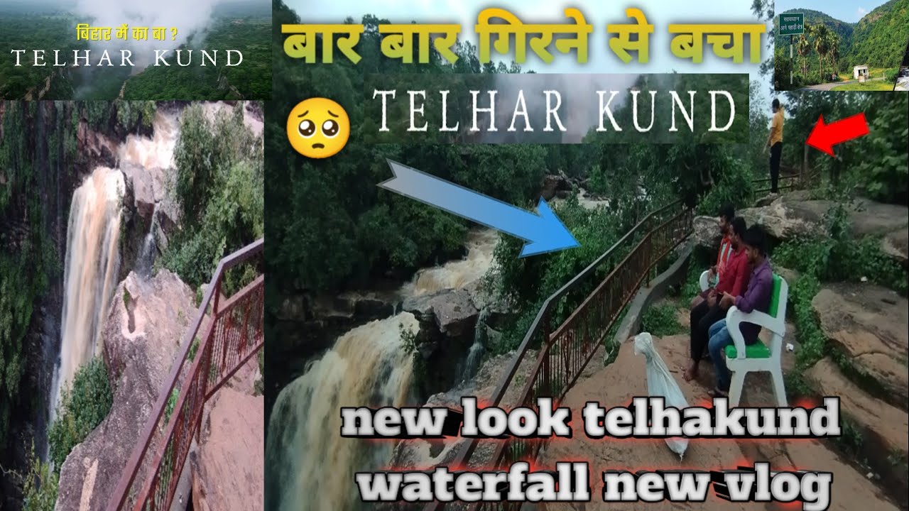 Telhar Kund Kaimur Bhabual Bihar Ride Episode /Telhar Kund Waterfall ...