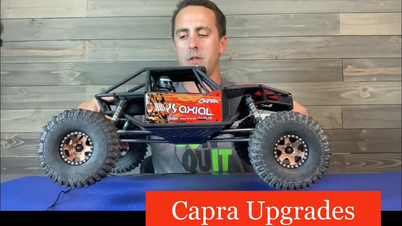 Axial Capra - 1st Round of Upgrades + bonus Tip - YouTube