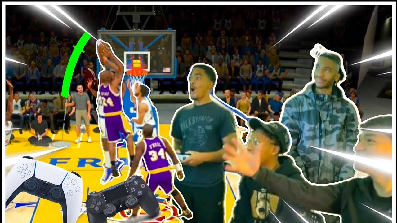 PS5 CONTROLLERS VS PS4 | NBA 2K 2V2 - YouTube