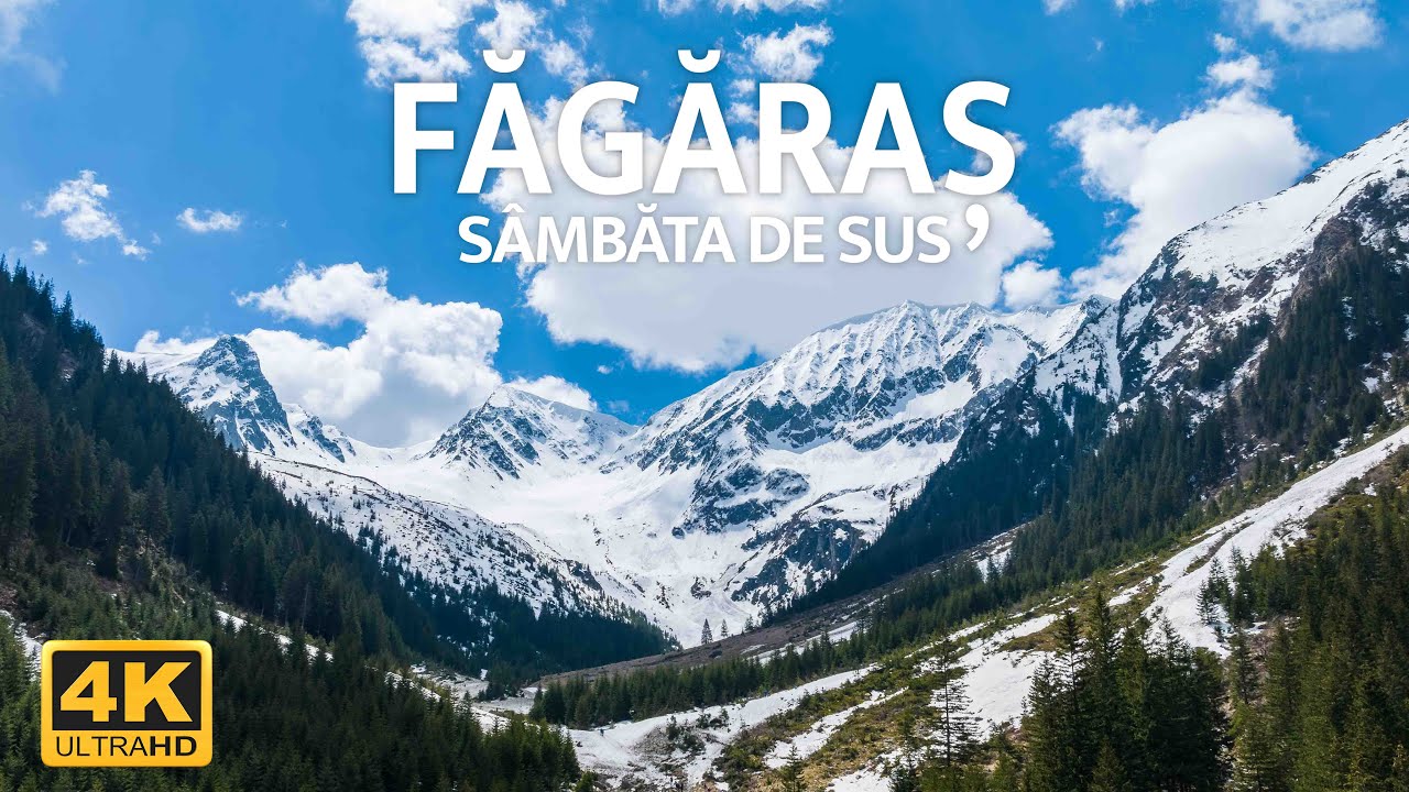 Spring landscapes in Făgăraș Mountains 4K - YouTube