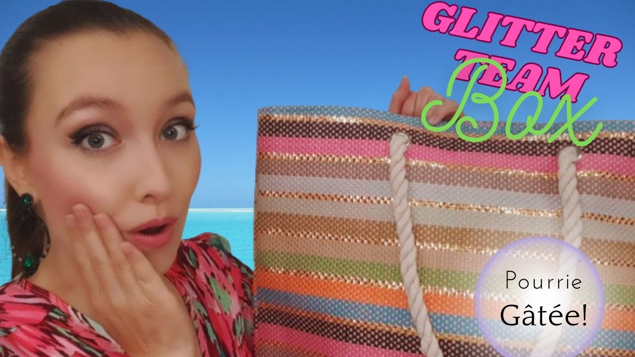 GLITTER TEAM BOX de juin SUMMER VIBES 🍉🌴☀️ - YouTube