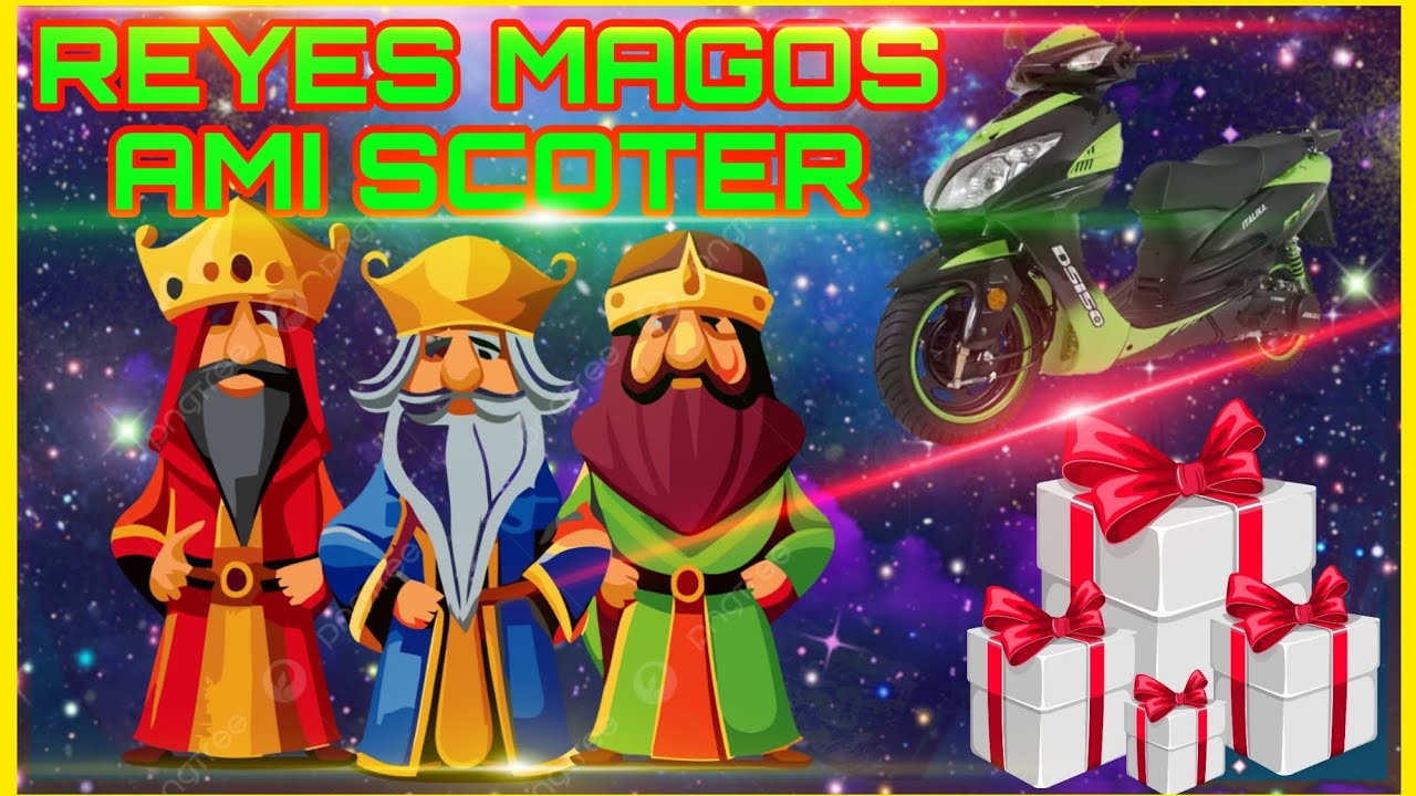 Reyes magos ala motora y ami SUPER DS 🤴🏍️👑 - YouTube
