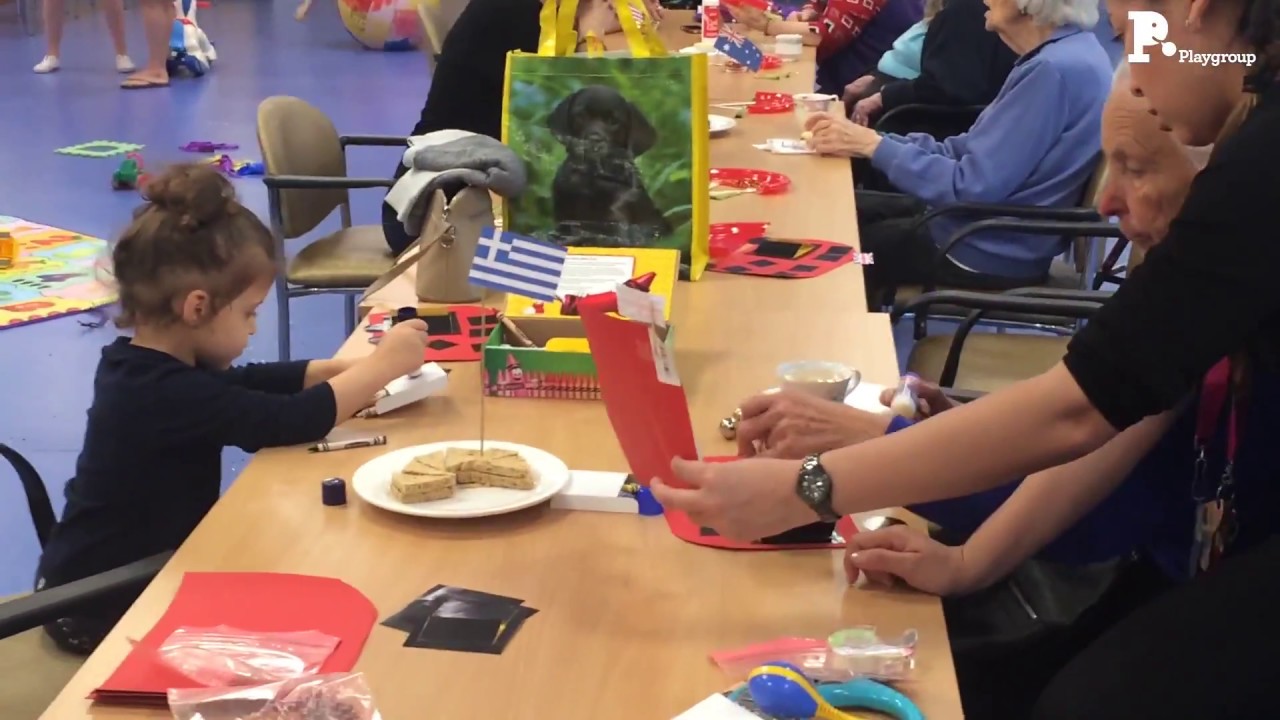 Playgroup NSW - Intergenerational Playgroup - YouTube
