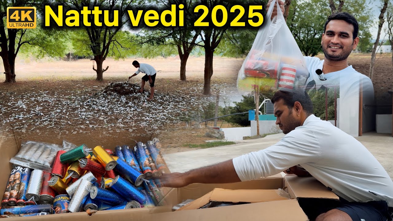 nattu vedi crackers tamil 2025 idhu last year valangaiman vigneshwari ...
