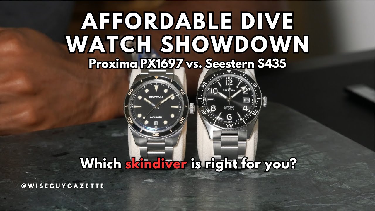 Proxima PX1697 vs. Seestern S435 - Chinese Dive Watch Showdown - YouTube