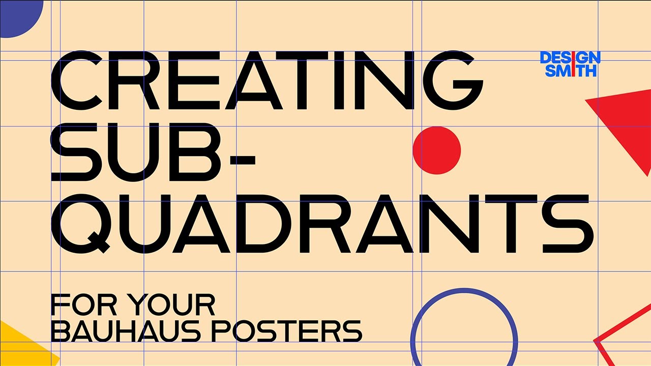 Creating Sub-Quadrants for Your Bauhaus Grids #illustrator #design ...