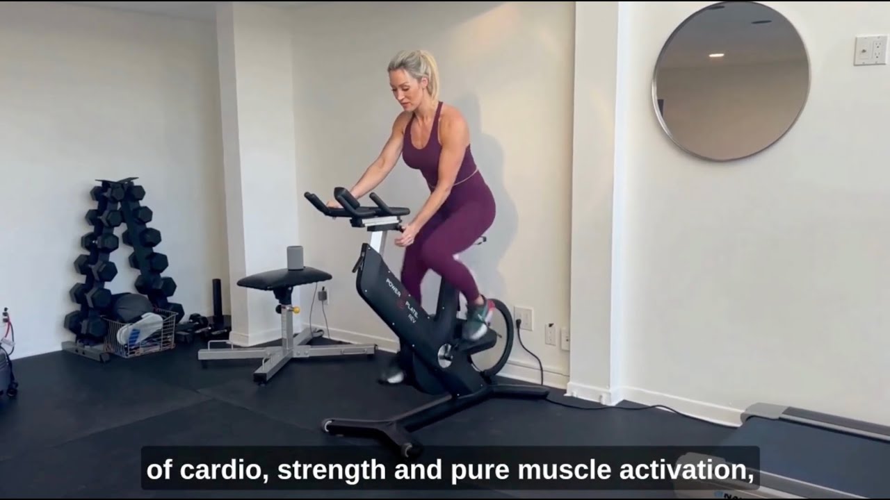 Power Plate REV et Pro7 avec Caroline Pearce - YouTube