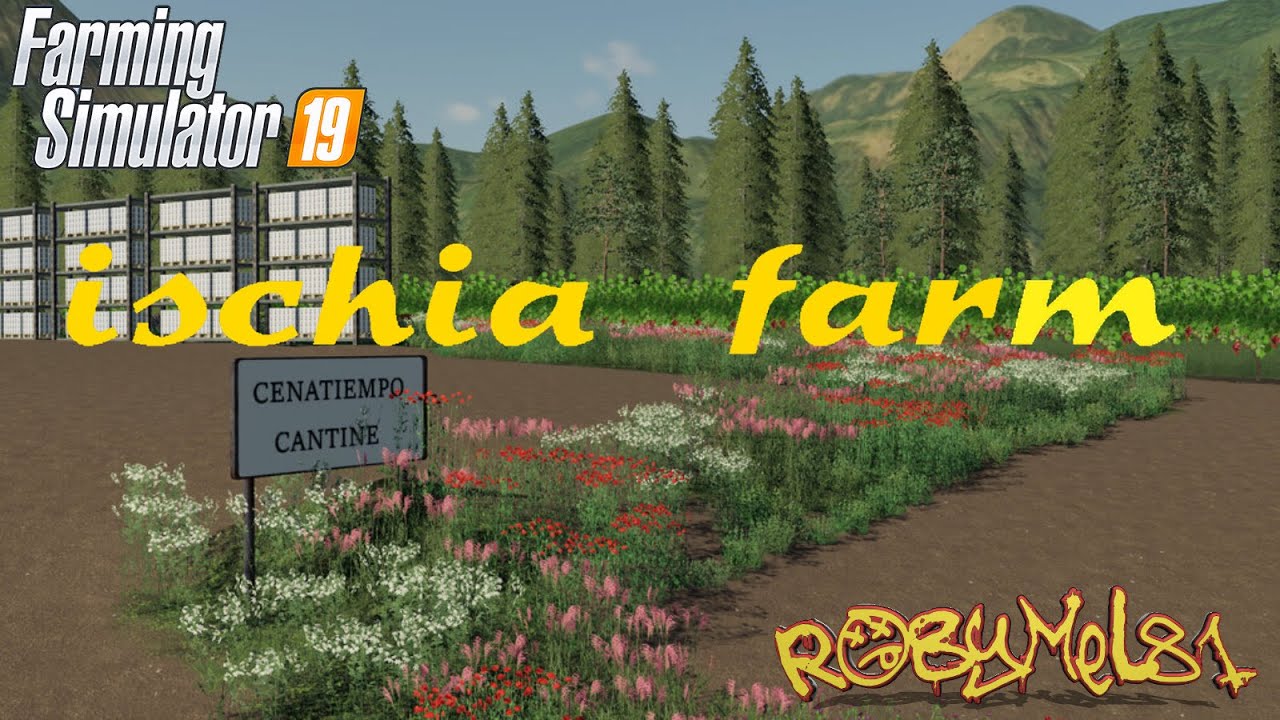 FARMING SIMULATOR 19 - ITA - ISCHIA FARM - Test Map (Console/Pc) - YouTube