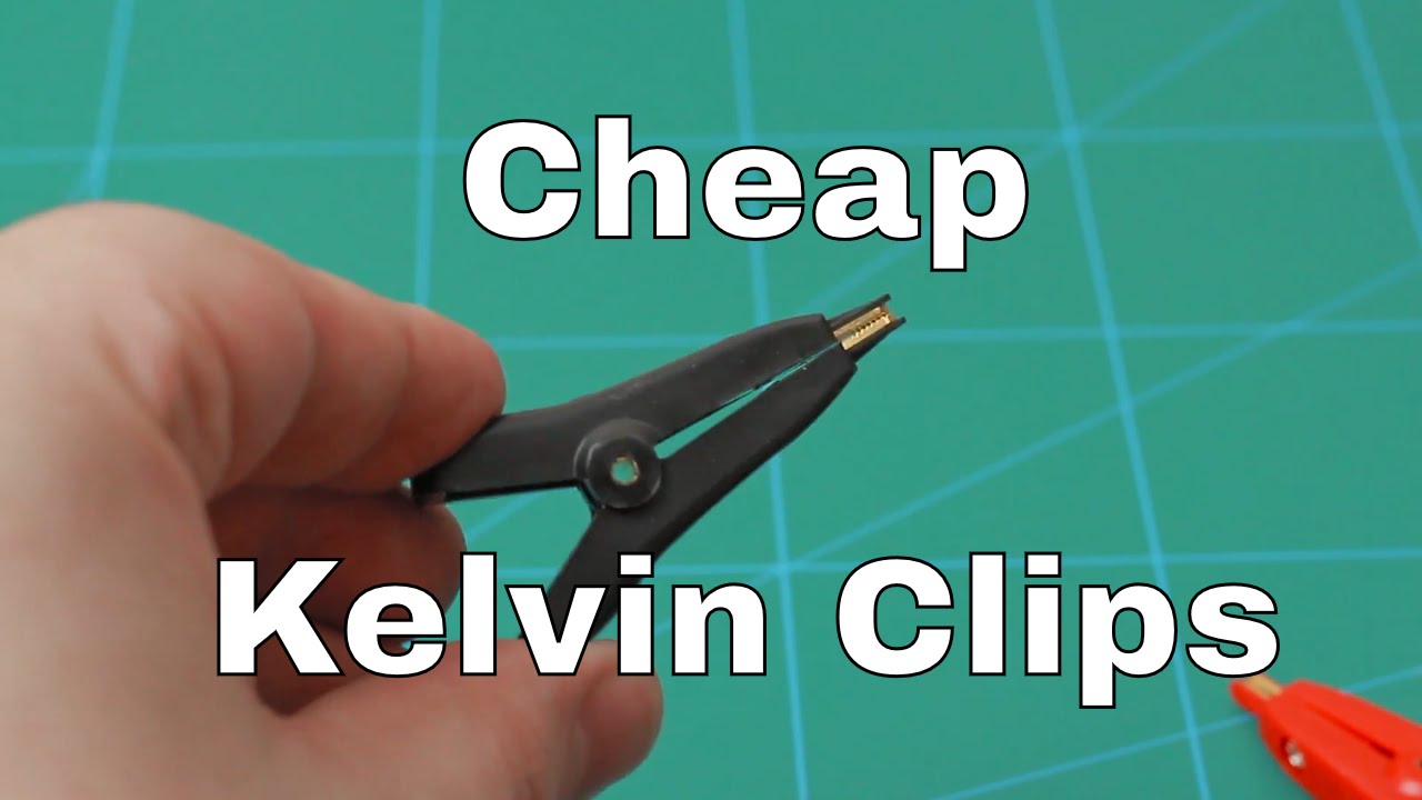 Cheap Kelvin Clips - Must Have For Milliohm Meter! - YouTube