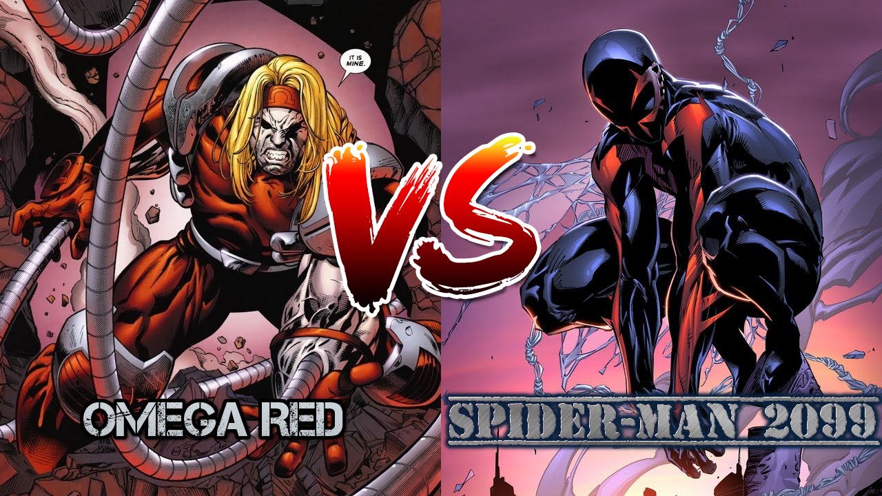 MARVEL=Group A= Omega Red VS Spider-man 2099 - YouTube