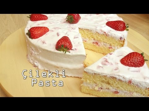 Çilekli Yaş Pasta Tarifi | Tatlı Tarifleri | FoodFellas