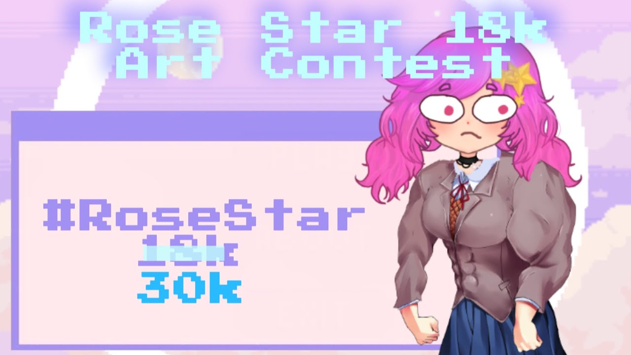 Gacha Life Rose Star Fan Art Speedpaint #RoseStar18k - YouTube