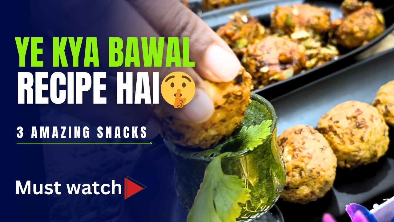 3 Amazing Snacks | Full Recipe | Mrs Rani Recipe - YouTube