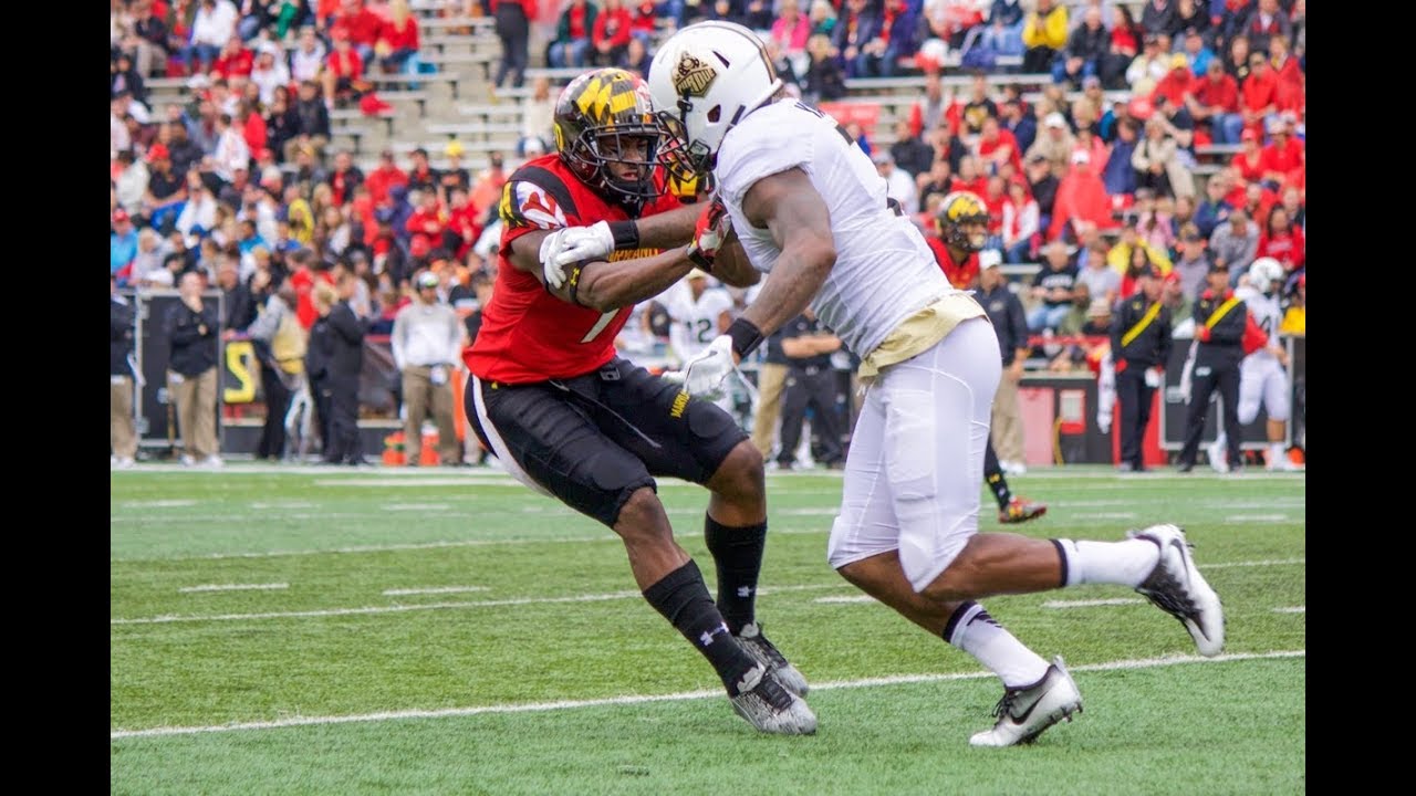 JC Jackson (Maryland CB) vs UCF - 2017 - YouTube
