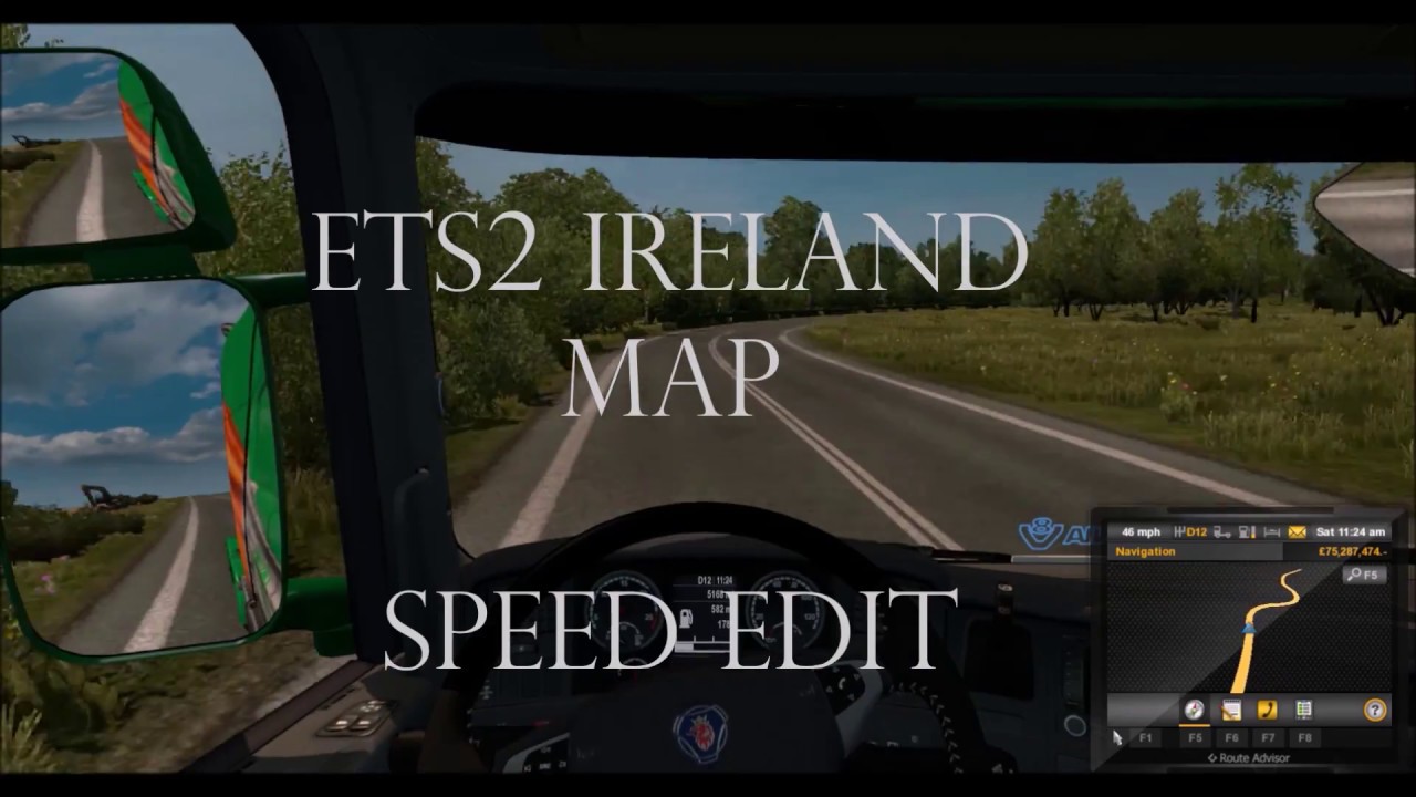 [OLD] ETS2 Ireland Map - Speed Edit - YouTube