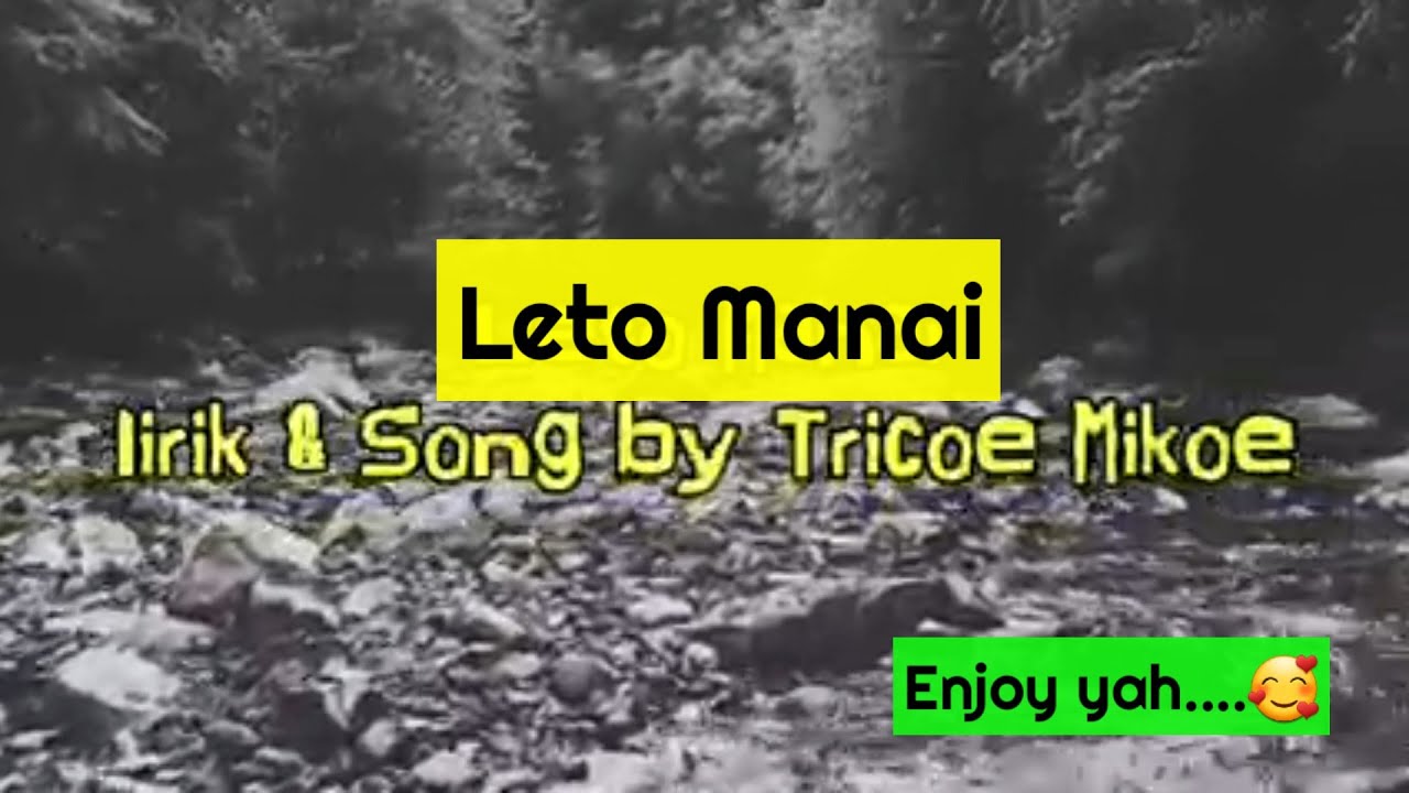 Leto Manai || Lagu Kenyah - YouTube