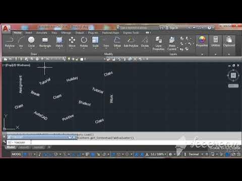 Rotate all Text in One Command IN AutoCAD || Torient Command in AutoCAD || AutoCAD Tutorial ...