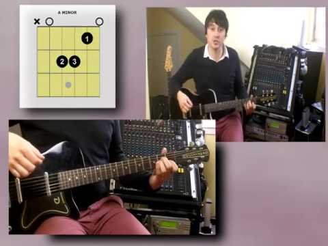 Absolute Beginners Guitar lesson 3 - HOW TO PLAY MINOR CHORDS - YouTube